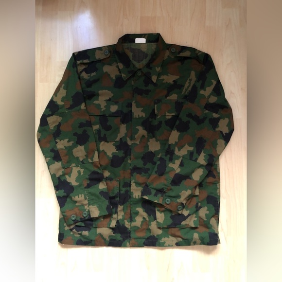 Jackets & Coats | Nigerian Army Bdu Camo Jacket Woodland Xlarge Regular ...